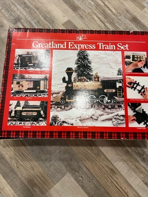 Greatland Express Train Set 1980's Steam Locomotive Vintage | eBay