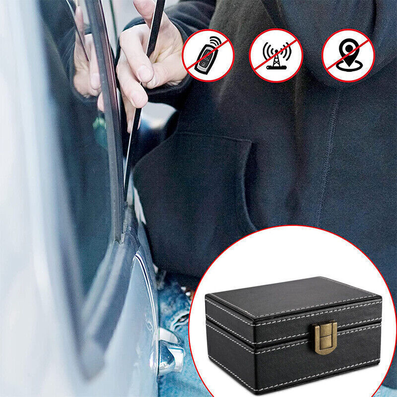 Car Key Signal Blocker Box Keyless Faraday Box Anti-Theft Safety ...