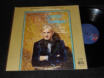 1977 GEORGE MORGAN Country Singer LP 4 Star Records Label w Little Roy ...