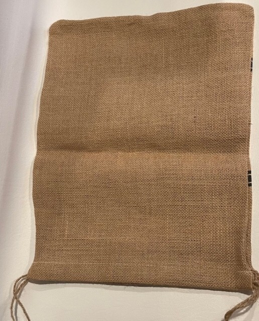 Burlap hand-picked FARM FRESH Apples Gunny Sack with draw string | eBay