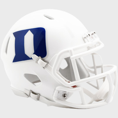 DUKE BLUE DEVILS NCAA Riddell SPEED Authentic MINI Football Helmet | eBay