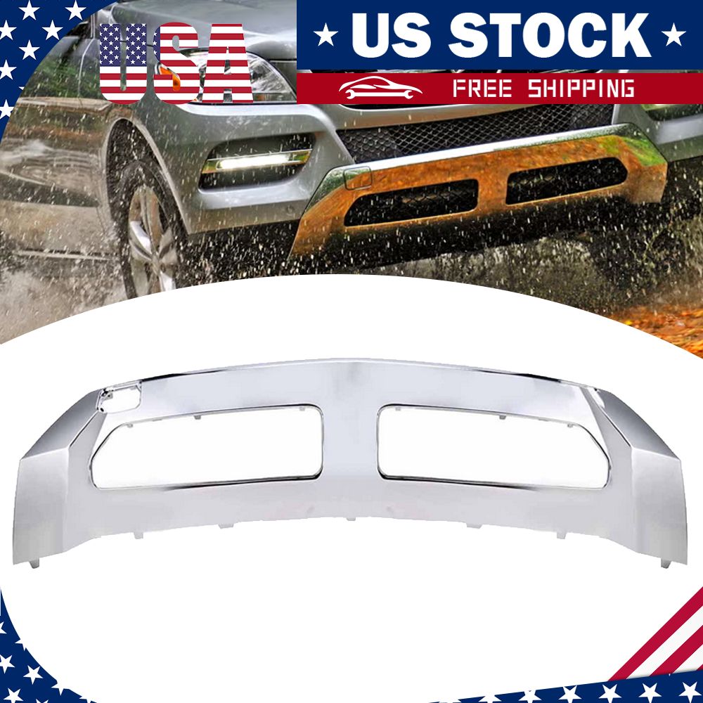 Front Chrome Bumper Trim 1668858025 For 2012-2015 Mercedes Benz ML350 ...