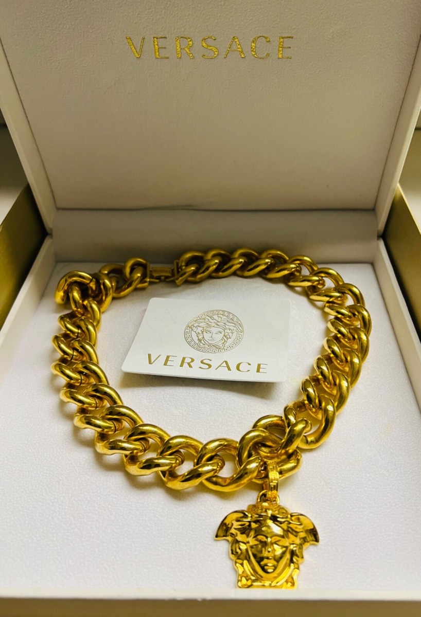 Versace Gold Chain Men