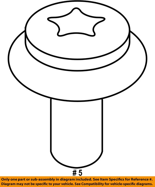 BMW 33326764505 Genuine OEM Support Screw for sale online | eBay