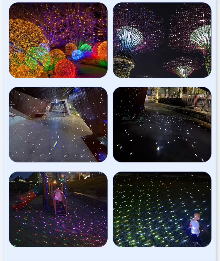 2W 5W Waterproof Outdoor Starry Sky LED GOBO Projector Stage Night ...