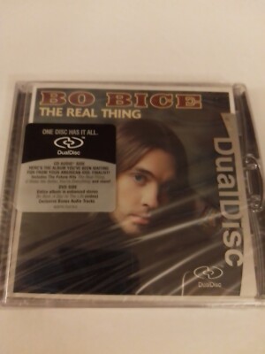 The Real Thing DualDisc by Bo Bice 2005 RCA Hybrid CD / DVD Release ...