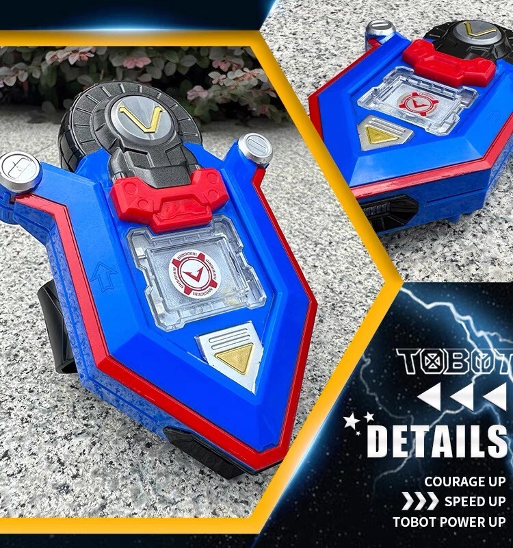 Tobot V Galaxy Detectives 8" Figure Vehicle Transformer Robot Boy Toy ...