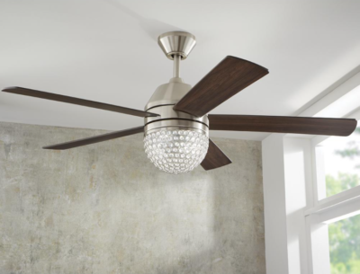 Sphere Light Fixtures With Ceiling Fans Fanimation Fans F2MW