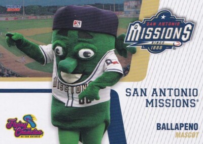 Ballapeno 2021 San Antonio Missions Choice Minor League Baseball Mascot ...