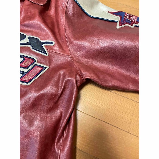 AVIREX 90s Leather Jacket GOALERS Size M (US S) Original | eBay AVIREX 90s Leather Jacket GOALERS Size M (US S) Original | eBay