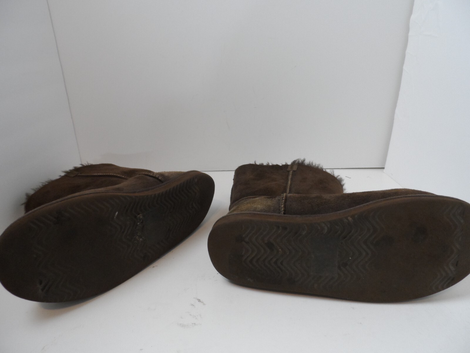 Cozie Steps Brown Suede Australian Sheepskin Ankle Women's Winter Boots ...