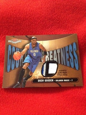 2004 Fleer Patch works Drew Gooden Game Used Patch! /150 Magic Rare | eBay