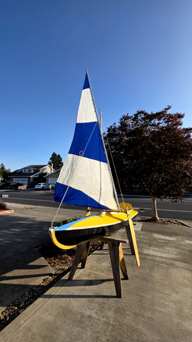 Folbot Super 17 Tandem Kayak With Sail and Outboard Motor | eBay