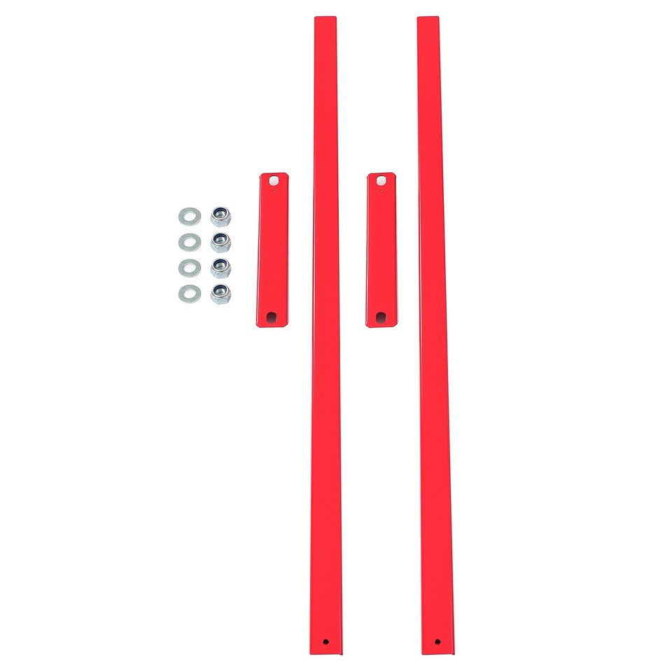 For Mustang/Cobras 79-04 Subframe Connectors Control Arm Red Powder ...
