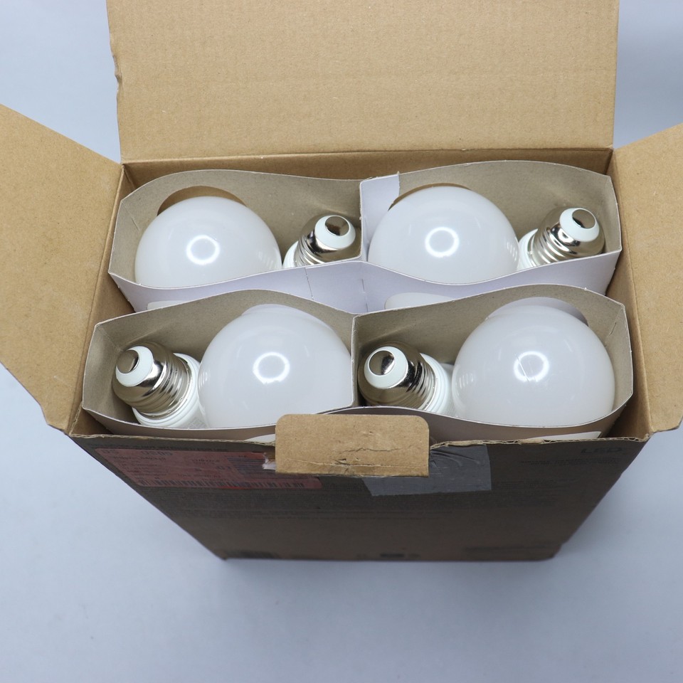 (16-Pk) LED Light Bulb Non-Dimmable 3CCT A19 60W Eqv 12A19603CCTND04 | eBay