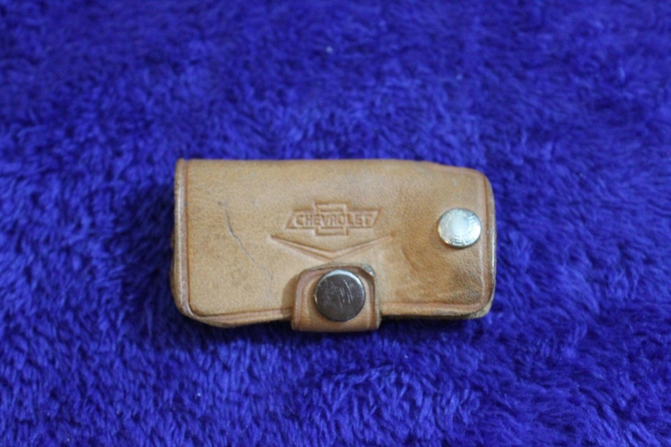 Leather Chevy Key Case Ring Key Chain Fob Accessory Truck Impala ...