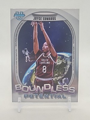 2024-25 Bowman University Chrome - Boundless Potential Joyce Edwards # ...