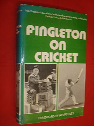 On Cricket by Fingleton, Jack Hardback Book The Fast Free Shipping | eBay