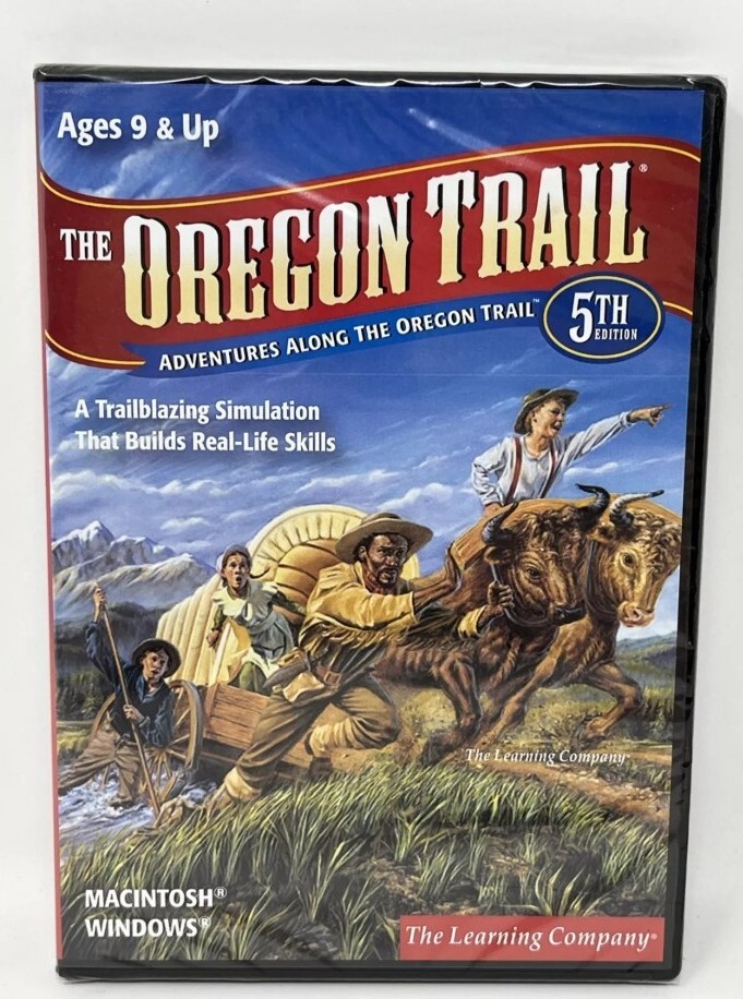 The Oregon Trail 5th Edition CD-ROM NEW SEALED Windows Macintosh Mac ...