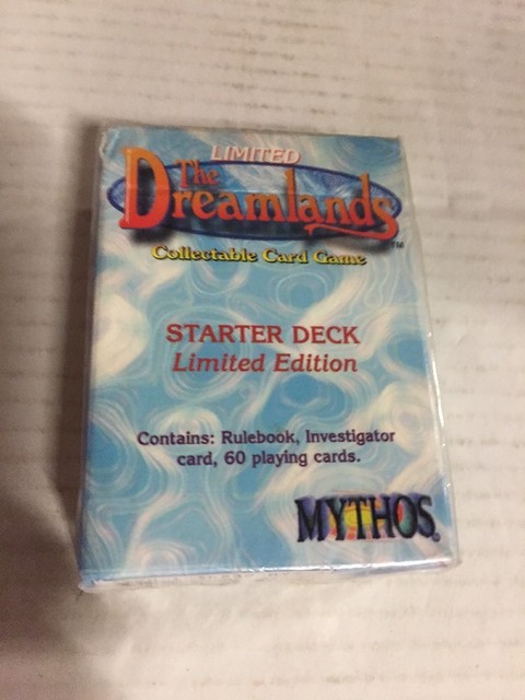 1997 Mythos The Dreamlands CCG Starter Deck Limited Edition Complete ...