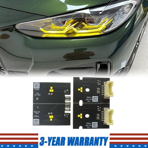 Yellow Angel Eye DRL LED Board For BMW G80 G82 M3 M4 2021-2024 ...
