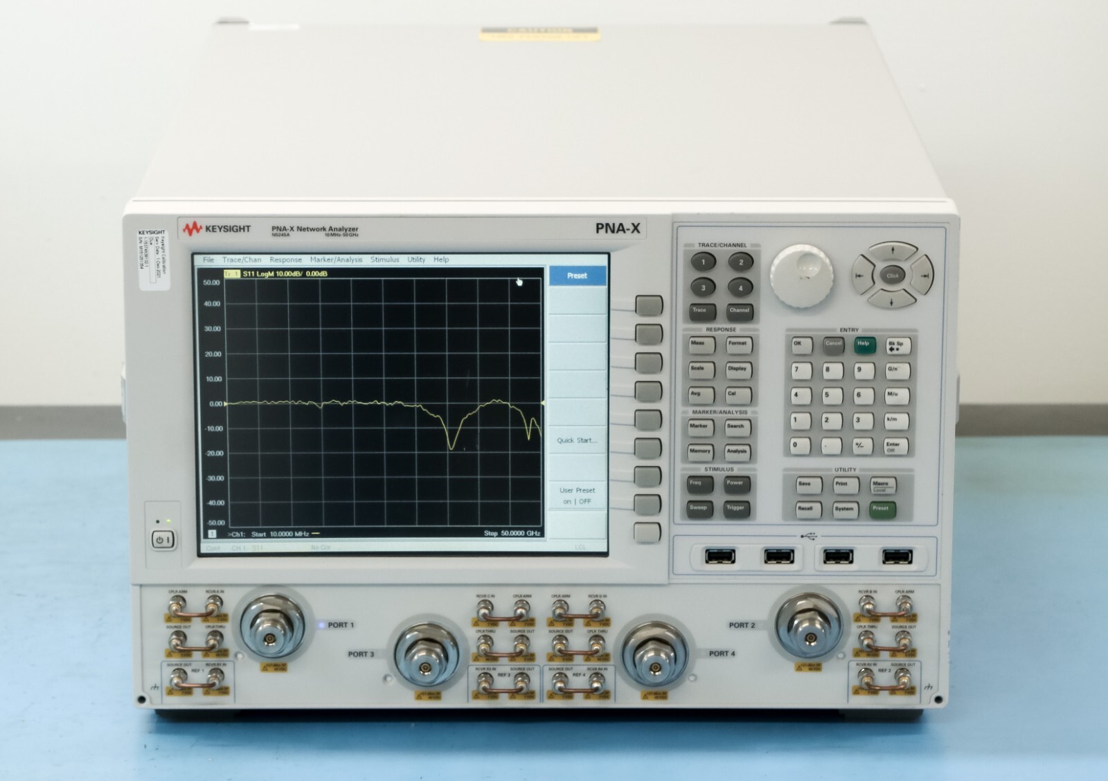 Keysight N5245A 10Mhz-50GHz 4-port PNA-X Analyzer | eBay