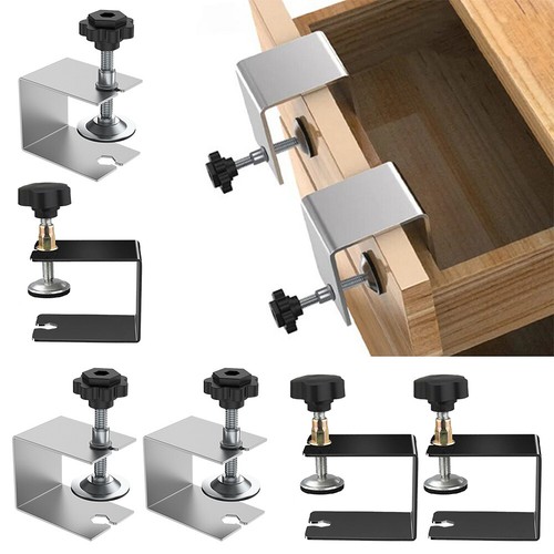DE* 1/2 PCS Woodworking Jig Cabinet Tool Drawer Panel Clips Building ...