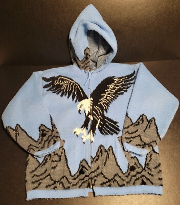 Vintage - Rumiñahui Wool Hoodie Sweater - Men's M | eBay