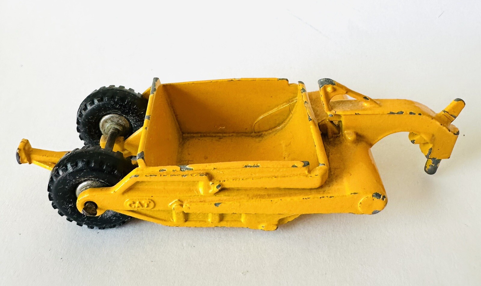 Lesney Matchbox 1957 Yellow Caterpillar Earth Scraper Major Pack #1 ...