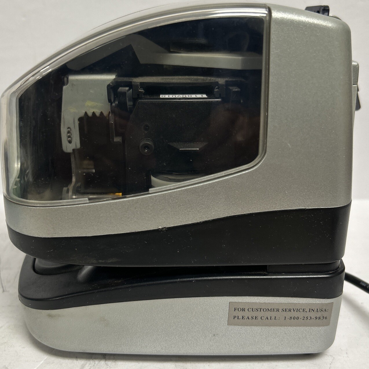 Electronic Punch Time Clock Amano PIX-55 Atomic,Key, Tested includes ...