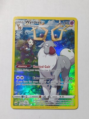 Pokemon TCG Wyrdeer TG06/TG30 Sword & Shield Astral Radiance Holo Rare ...