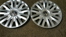 Pair of 2 Volkswagen 80-85 Vanagon 61508 14" Hubcap Wheel Cover VW ...