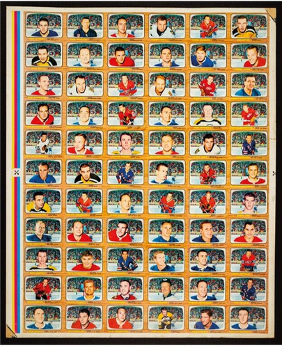 1966 Topps USA Test Uncut Sheet with Bobby Orr Rookie Card RC | eBay