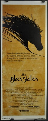 Black STALLION 1979 ORIG 14X36 MOVIE POSTER KELLY RENO MICKEY ROONEY ...