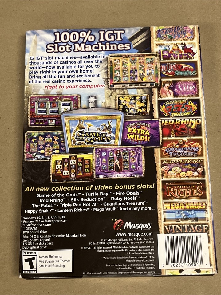 IGT Slots: Game Of The Gods PC And Mac DVD | eBay