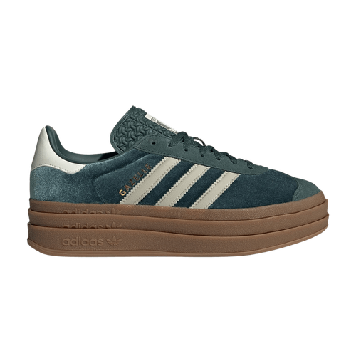 adidas Gazelle Bold Mineral Green Velvet W - IG4391 | eBay