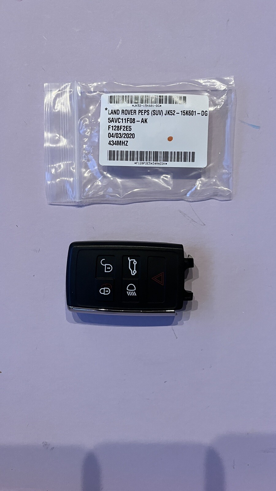 Genuine Land Rover Range Rover 5 Button Key Fob Peps Brand New Oem ...