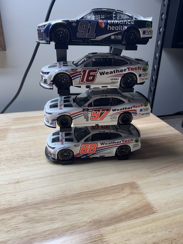4 Tier 3D Printed PLA 1/24 Diecast Nascar Display Stand NO CARS ...