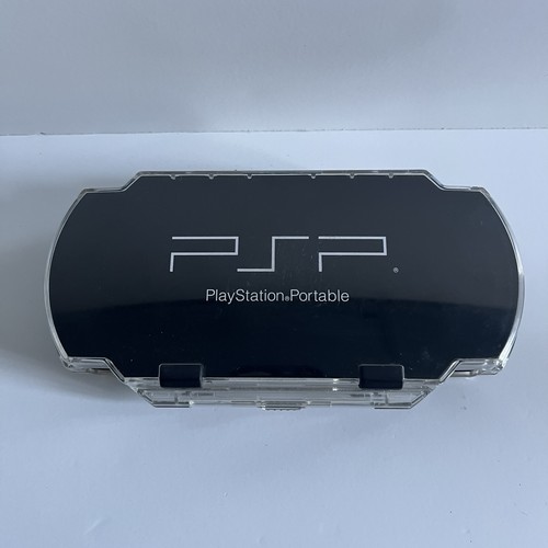 PSP Clear Hard Plastic Case Sony PlayStation Portable Official Travel ...