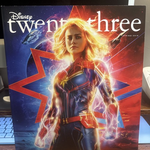 Disney Twenty-Three D23 Magazine, Spring 2019, Captain Marvel | eBay