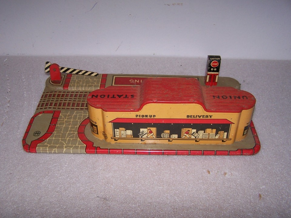 Marx O27, Union Station, tin/litho | eBay