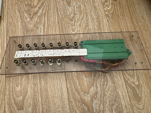 BNC to IDC50 50pin Header Breakout Board Terminal Block Connector PLC ...