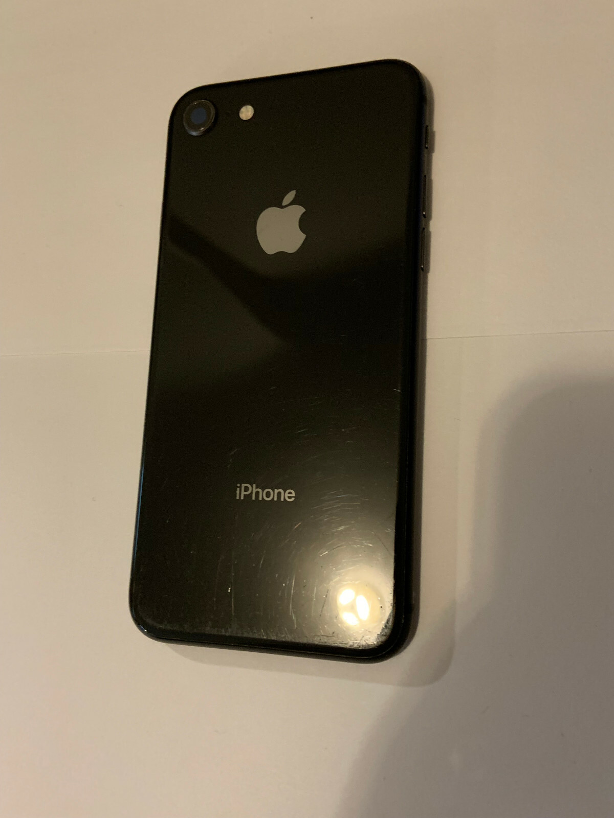 Apple iPhone i8 black original oem frame housing parts Read | eBay