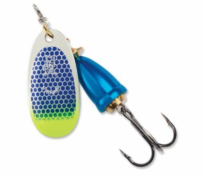 Blue Fox Classic Vibrax 2 - Blue Scale Chartreuse Tip UV Size 2 Blade 3 ...