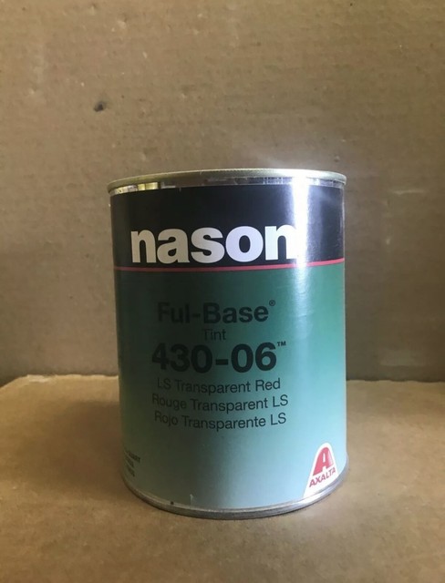 Nason Ful-base Tint 430-05 Transparent Red One Quart for sale online | eBay