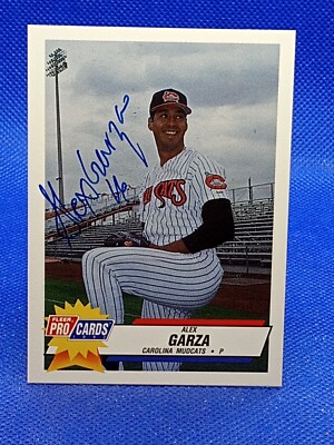 AUTOGRAPH AUTO 1993 Fleer ProCards #2046 Alex Garza | eBay