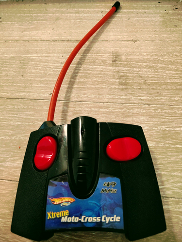 HOT WHEELS - 49 MHz - XTREME MOTO CROSS RC REMOTE - GREAT CONDITION ...