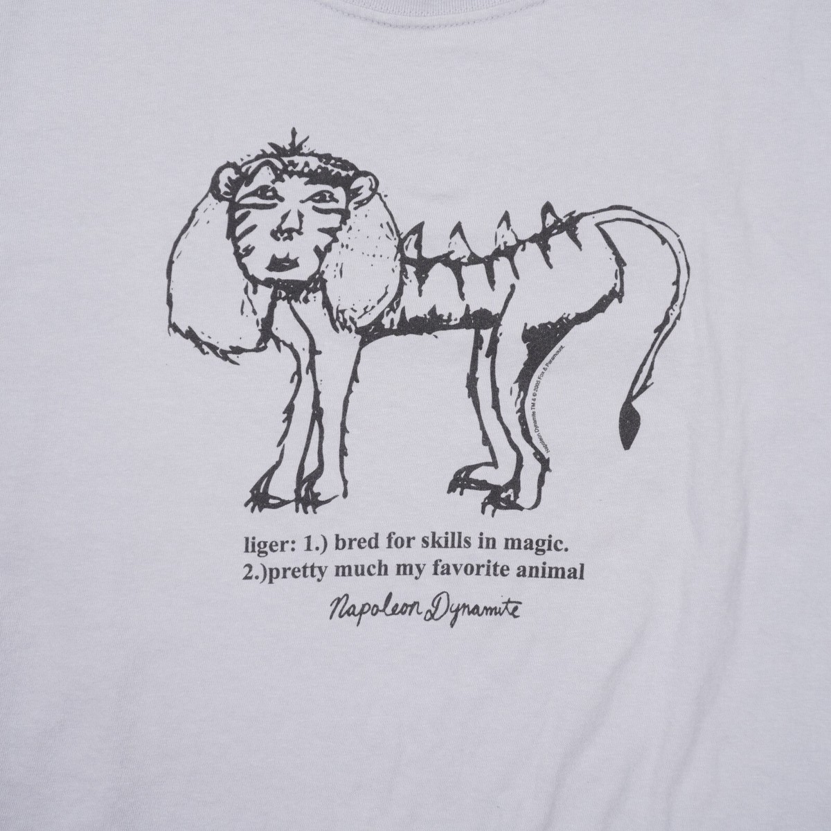 Napoleon Dynamitt Liger Tegning