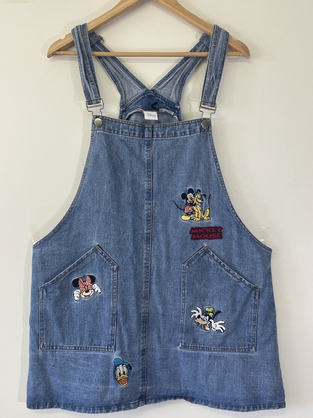 VINTAGE Super Cute WOMENS DISNEY DUNGAREES Overalls S… - Gem