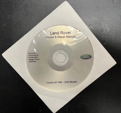 Service & Repair Manual Land Range Rover Discovery Freelander Defender ...